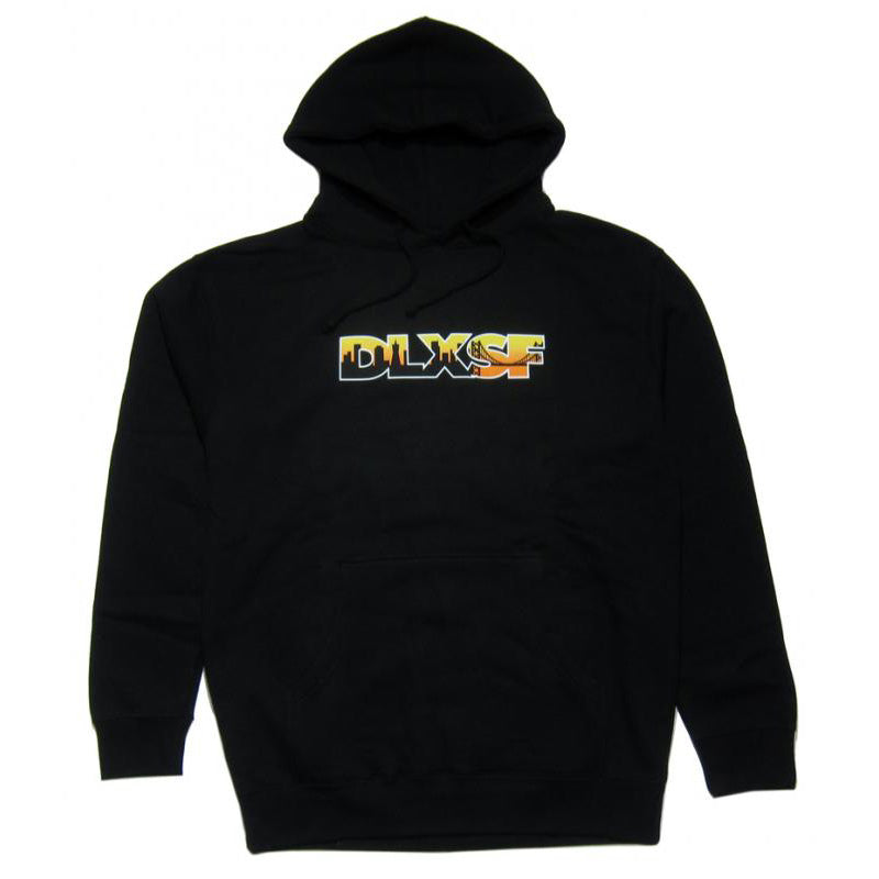 DLXSF SKYLINE HOODIE BLACK 【 デラックス スカイライン フーディー ブラック