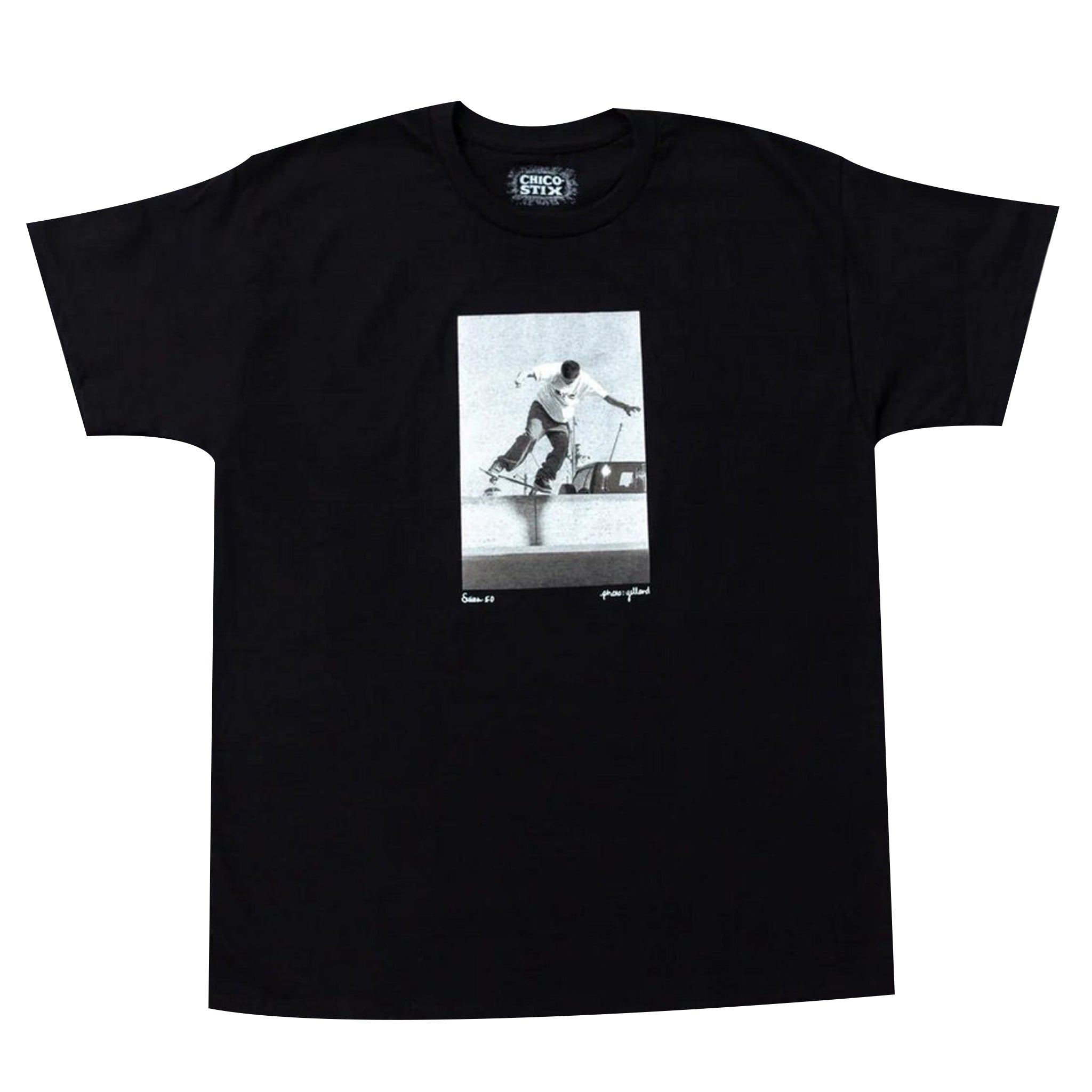 CHICO STIX 1995 TOBIN YELLAND x CHICO PHOTO TEE BLACK 【 チコ スティックス 1995