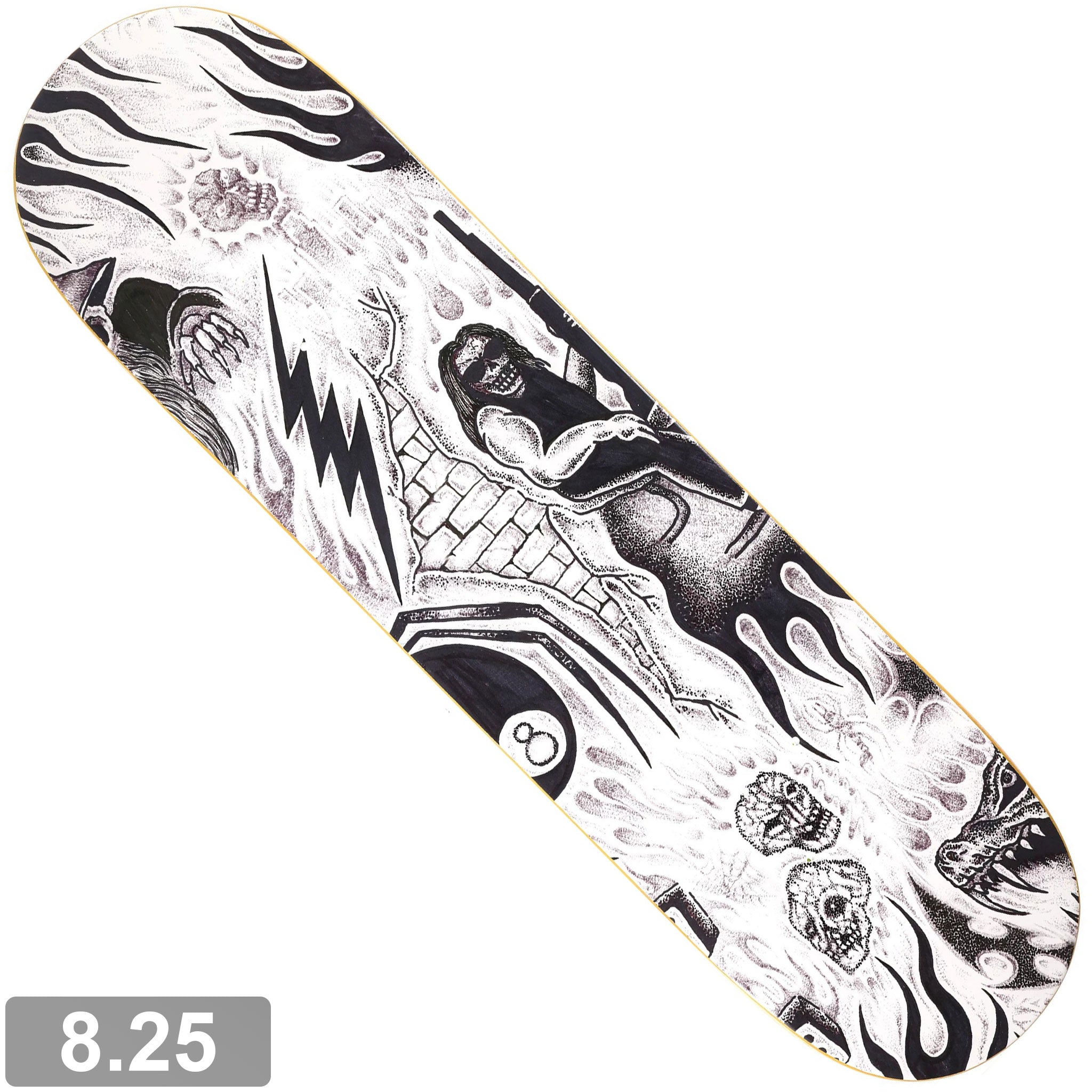 BAKER JACOPO TRYPTIC DECK 8.25 【 ベイカー ジャコポ トリプティック デッキ