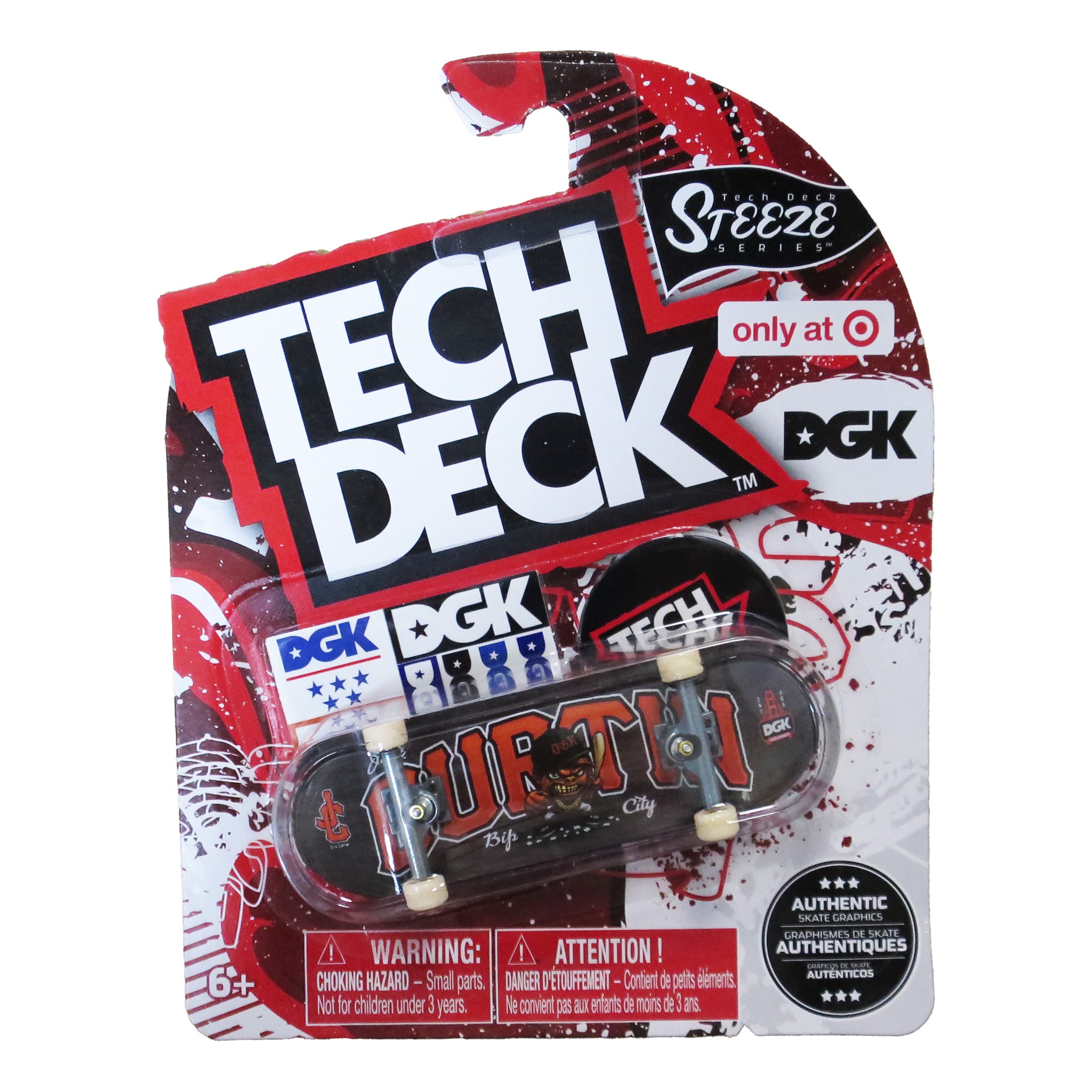 TECH DECK DGK TEAM JACK CURTIN MODEL 【 テック デッキ ディージーケー チーム ジャック カーティン