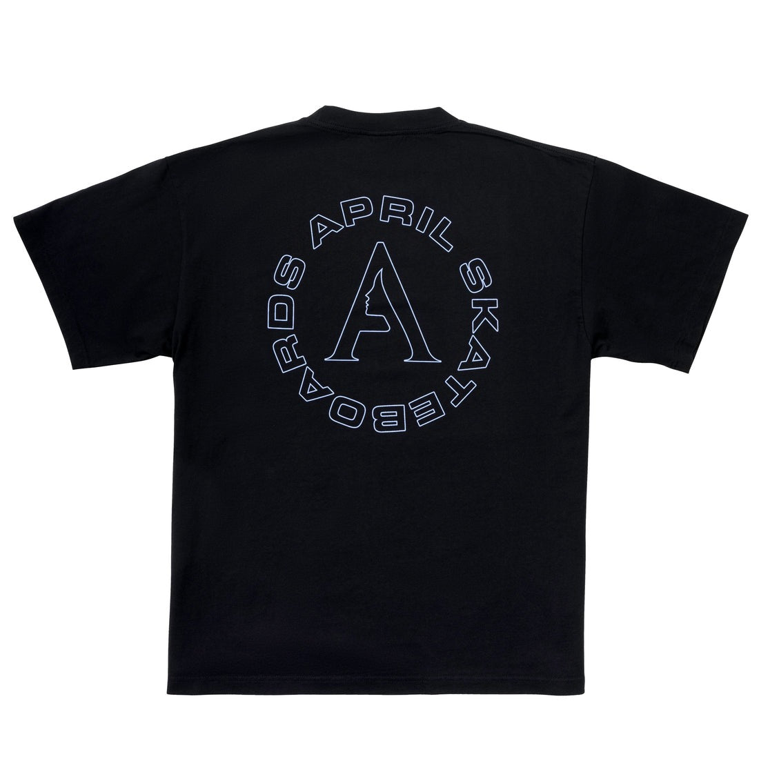 APRIL FULL CIRCLE TEE - BLACK 【 エイプリル フルサークル Tシャツ ブラック