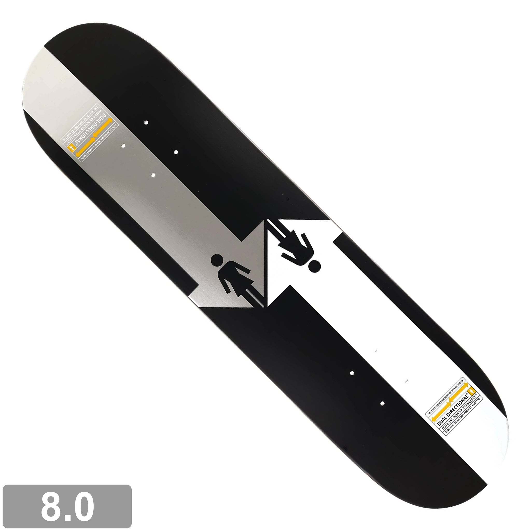 GIRL MCCRANK DUAL DIRECTIONAl DECK 8.0 【 ガール マックランク デュアル ディレクショナル デッキ