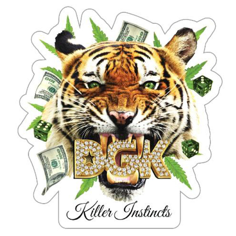 DGK KILLER INSTINCTS STICKER 【 ディージーケー キラー インスティンクス ステッカー